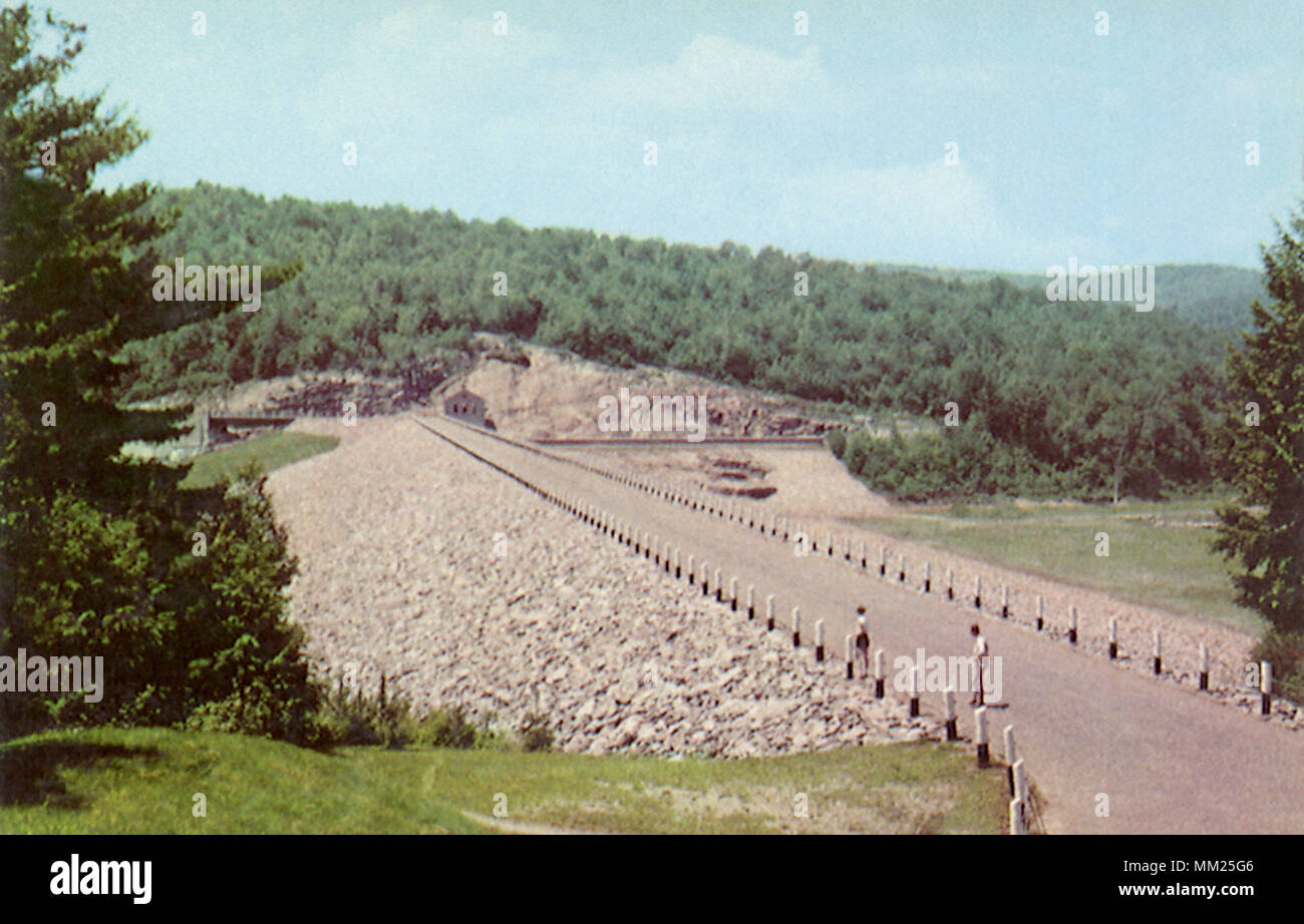 Surry Mountain Dam. Keene. 1960 Stock Photo - Alamy