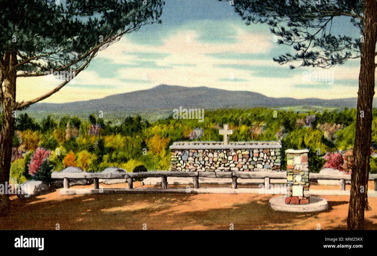 Cathedral of the Pines. Rindge. 1953 Stock Photo - Alamy