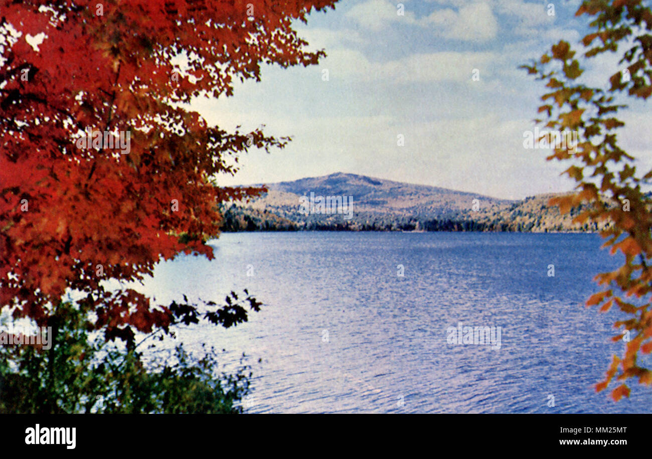 Rust Pond and Copple Crown. Wolfeboro. 1970 Stock Photo - Alamy