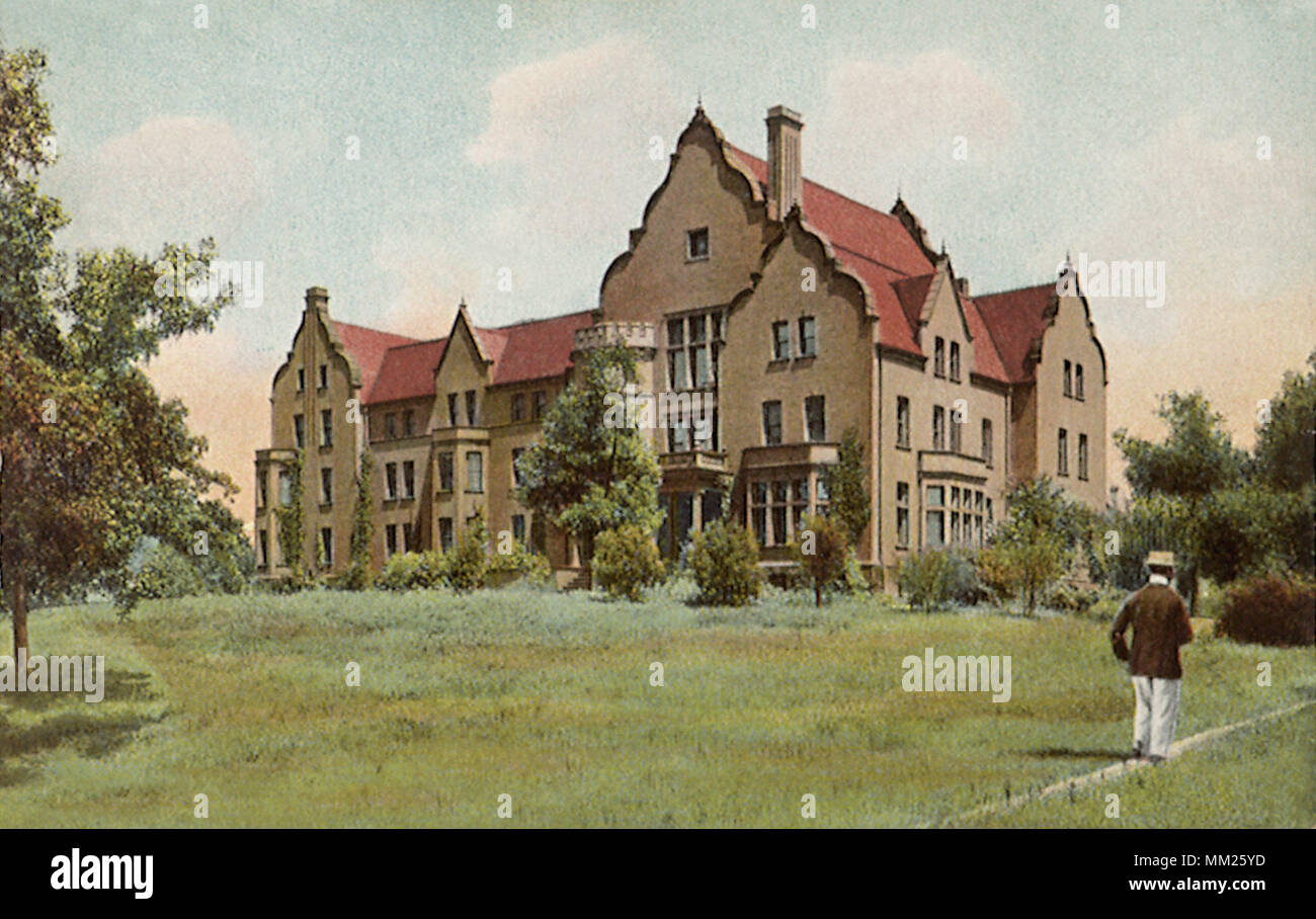 Emerson Hall at Beloit College. Beloit. 1910 Stock Photo - Alamy