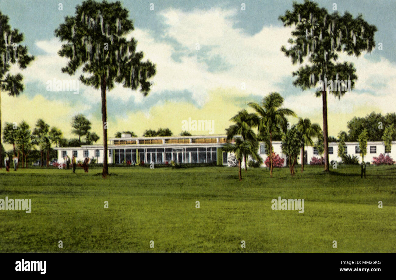 Clearwater Country Club. Clearwater. 1940 Stock Photo - Alamy