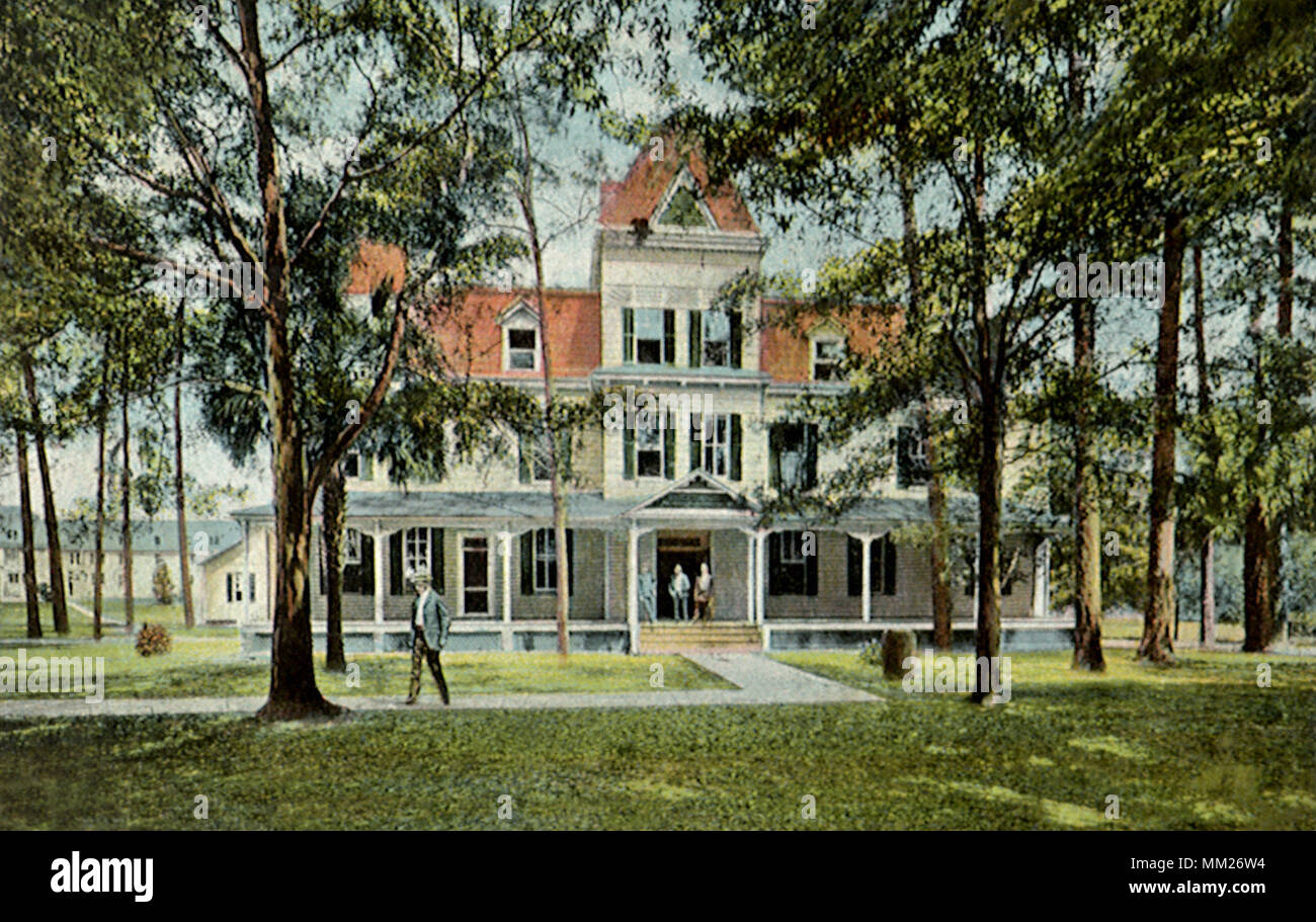 Stetson Hall at Stetson University. De Land. 1908 Stock Photo - Alamy