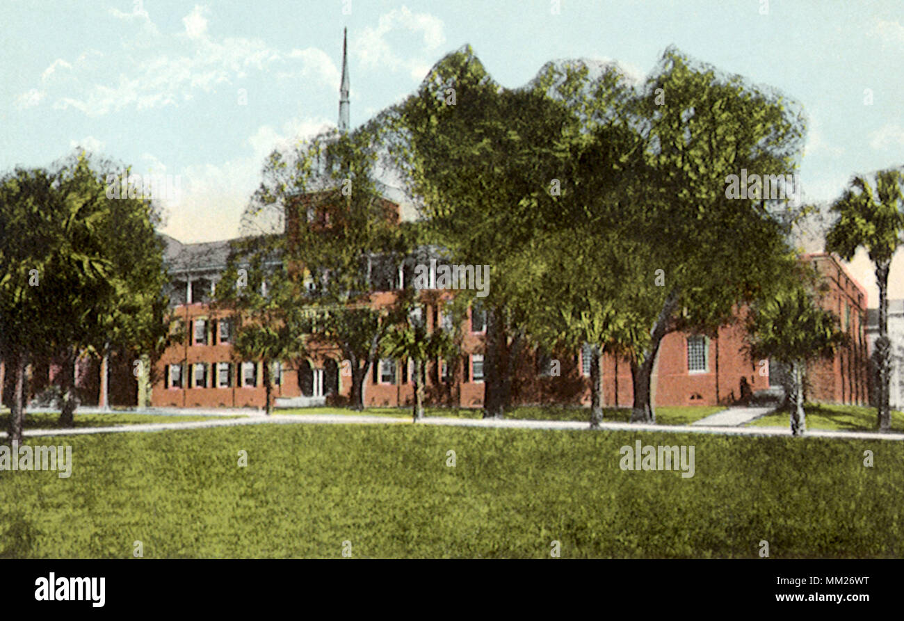 Elizabeth Hall at Stetson University. De Land. 1920 Stock Photo - Alamy