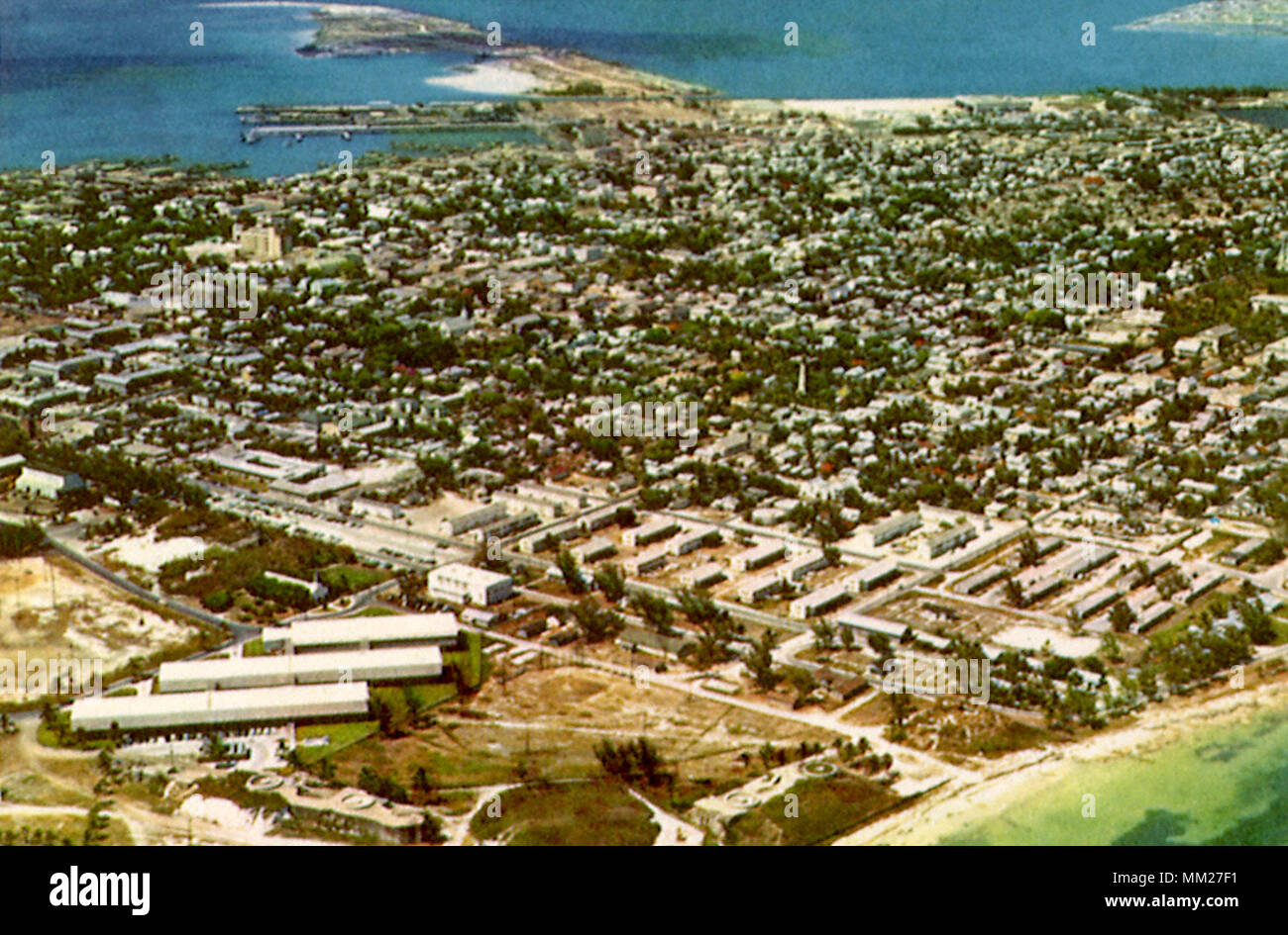 View of Key West. 1960 Stock Photo - Alamy