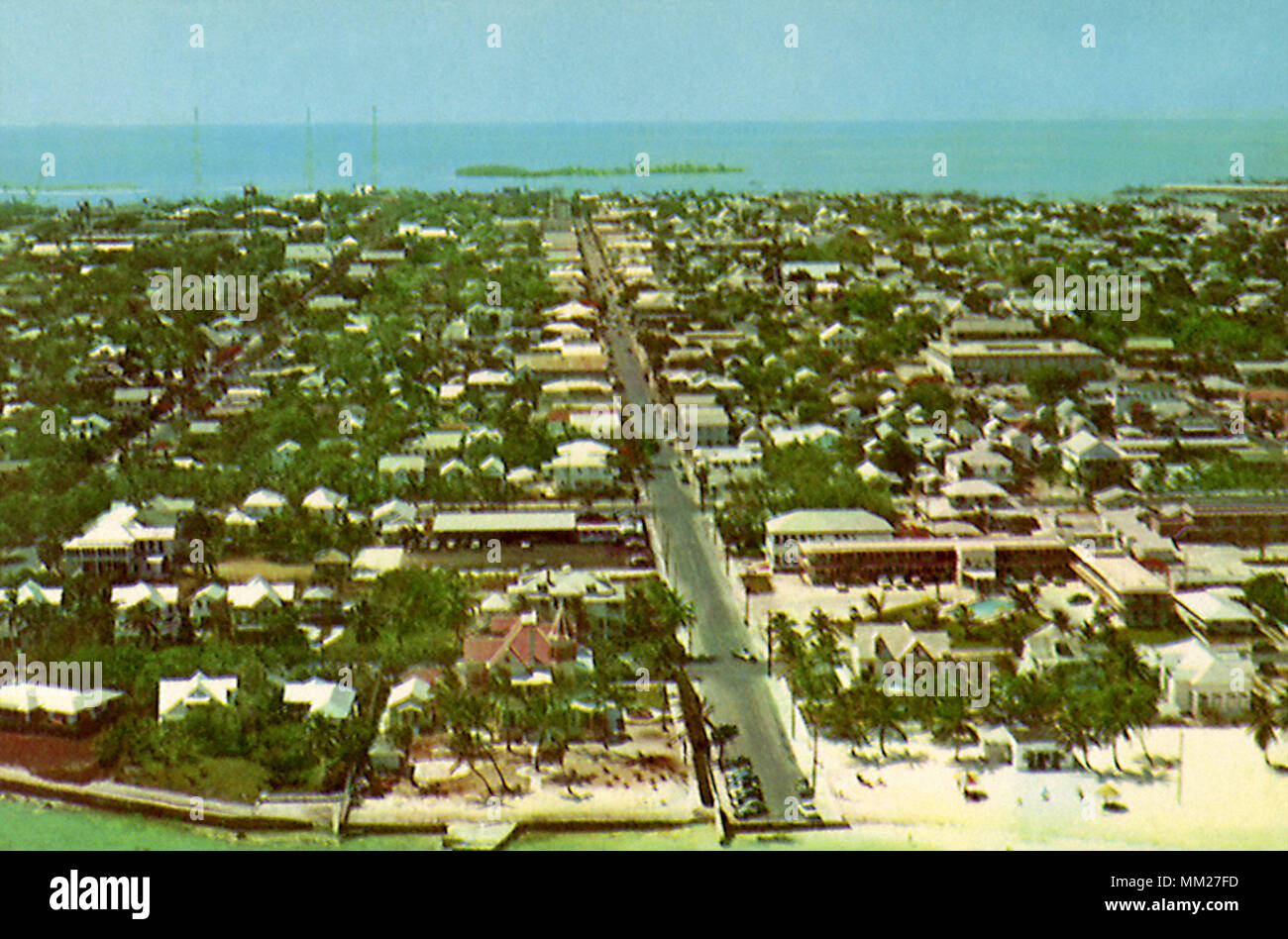 Key West Florida 1960 S View Of Key West. 1960 Stock Photo Alamy