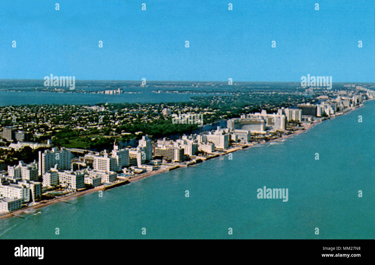 Miami beach florida 1970 hi-res stock photography and images - Alamy