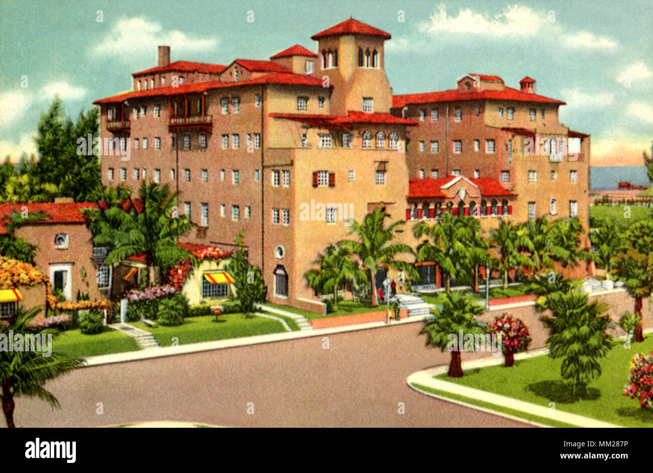 John Ringling Hotel. Sarasota. 1940 Stock Photo - Alamy John Ringling Hotel. Sarasota. 1940 Stock Photo - Alamy
