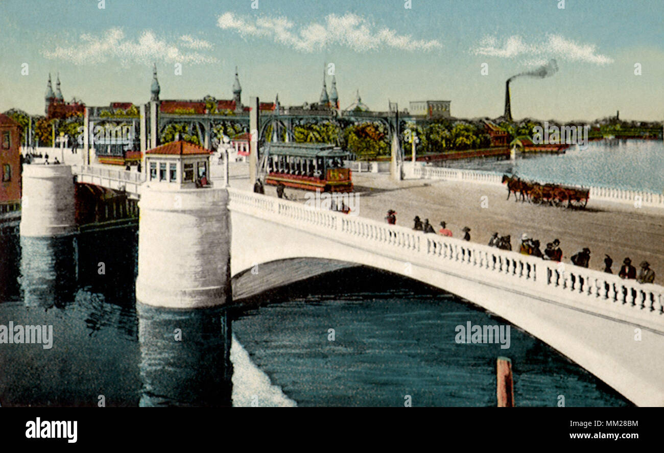 Draw Bridge. Tampa. 1914 Stock Photo - Alamy
