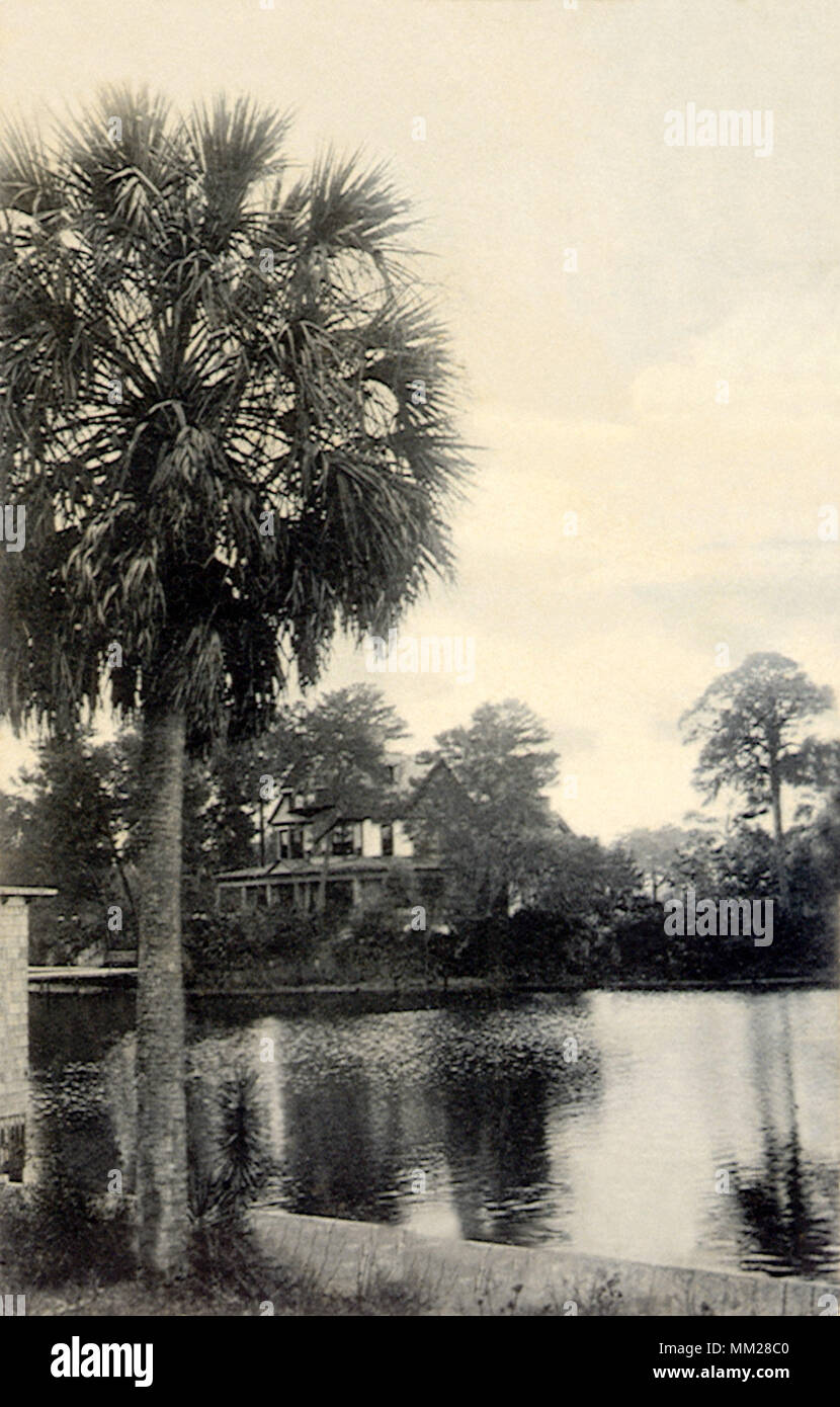 Bayou. Tarpon Springs. 1906 Stock Photo - Alamy