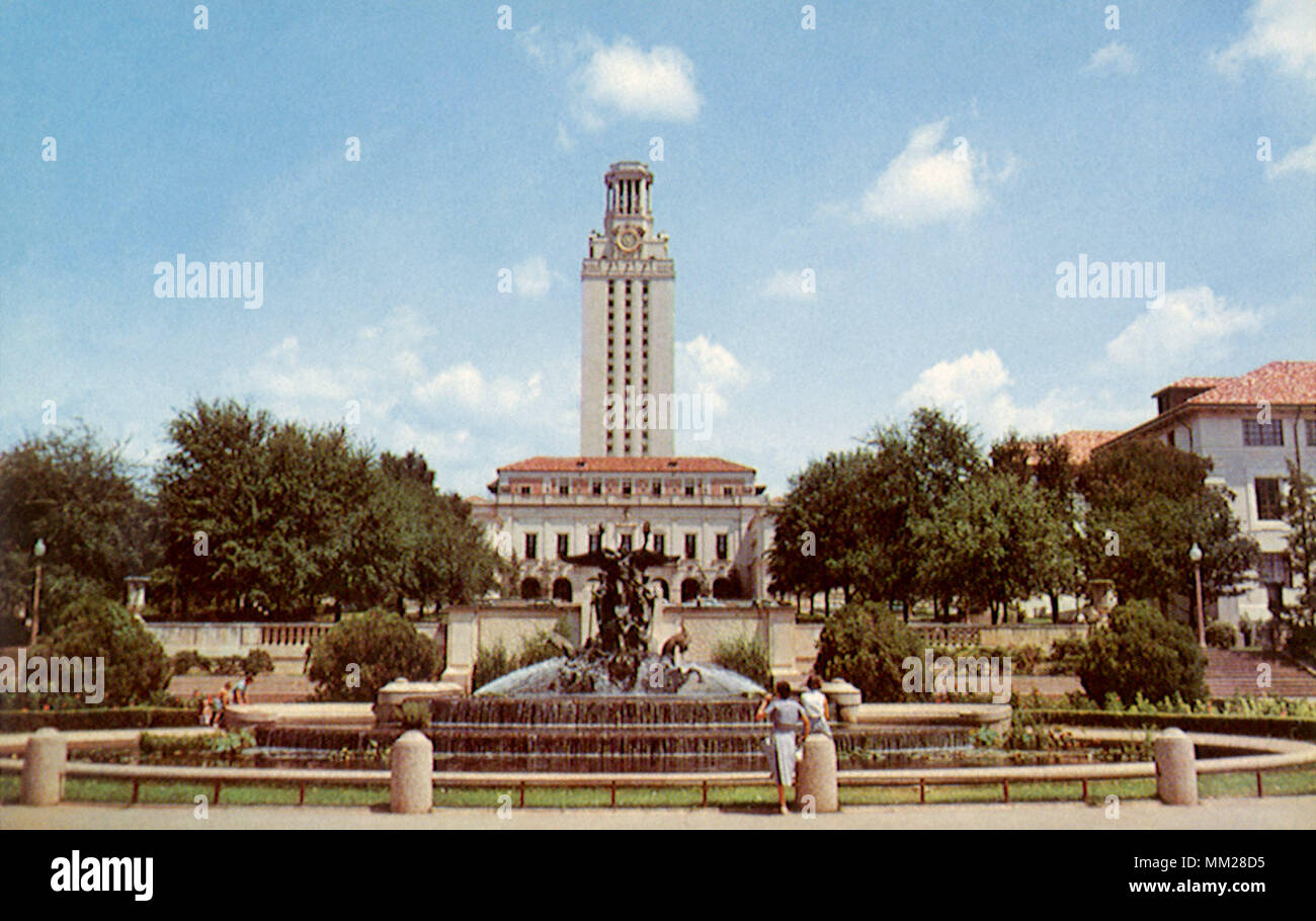 University of Texas. Austin. 1965 Stock Photo - Alamy