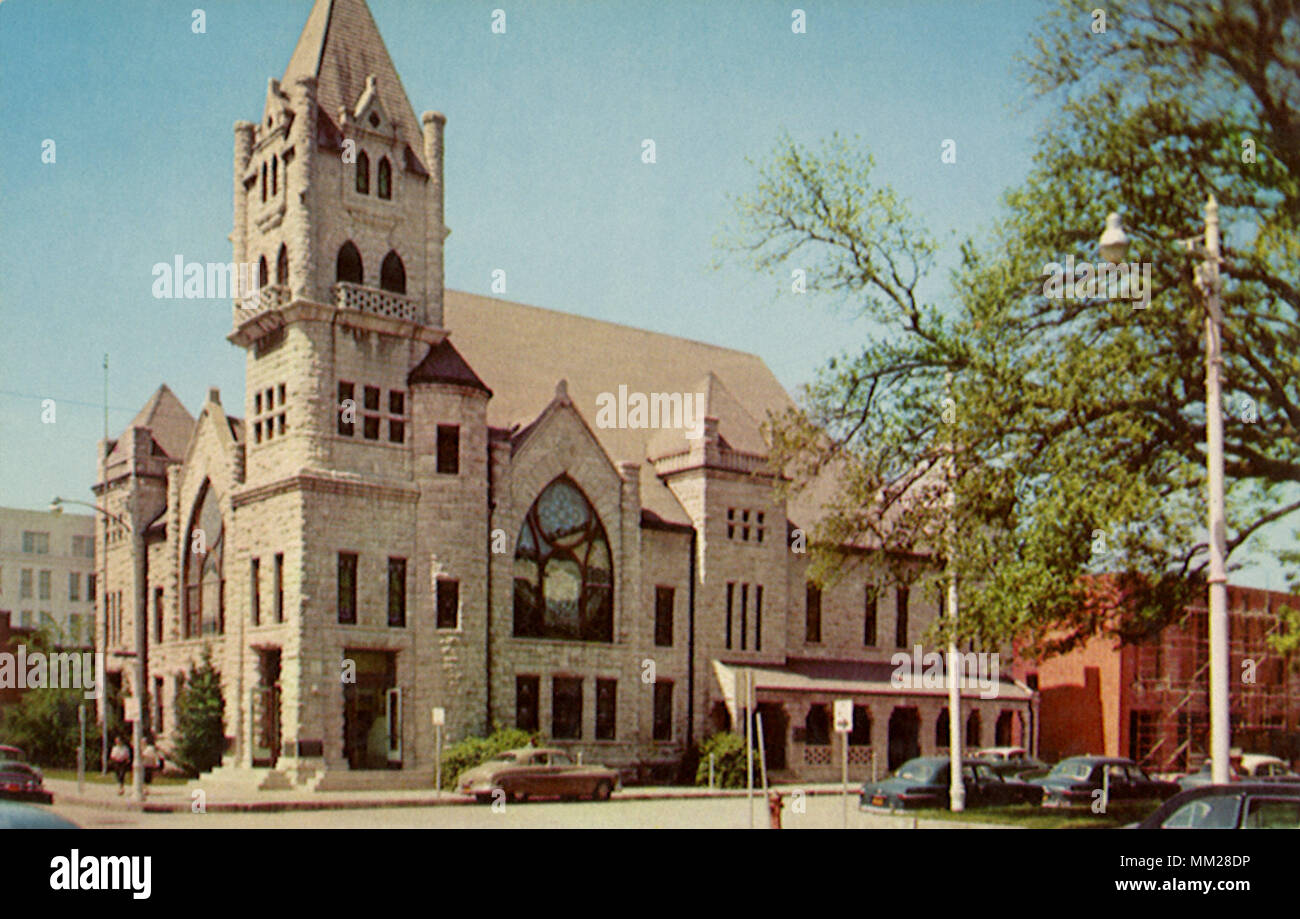 Tyrrell Public Library. 1965 Stock Photo - Alamy