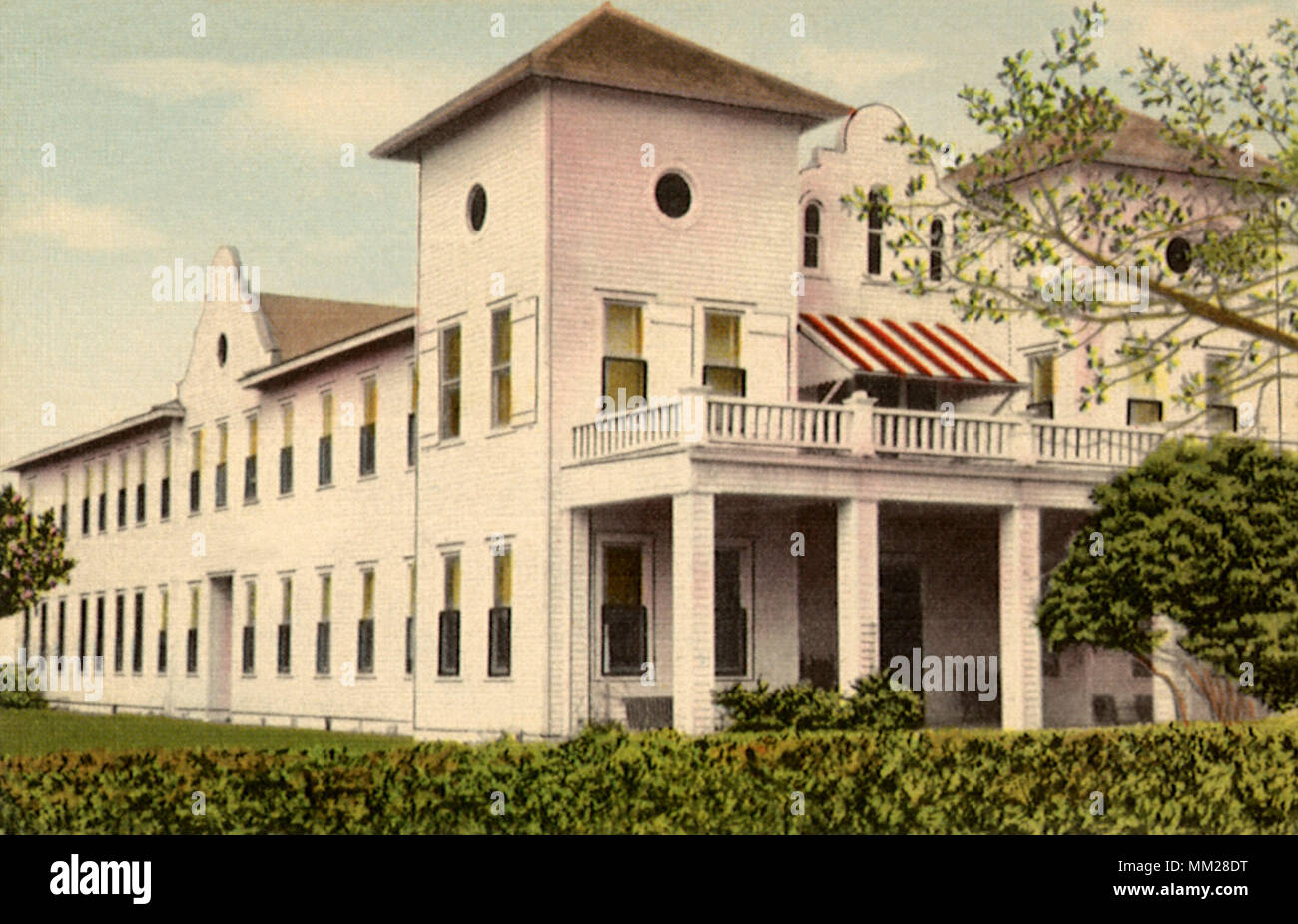Hotel Blessing. Blessing. 1935 Stock Photo - Alamy