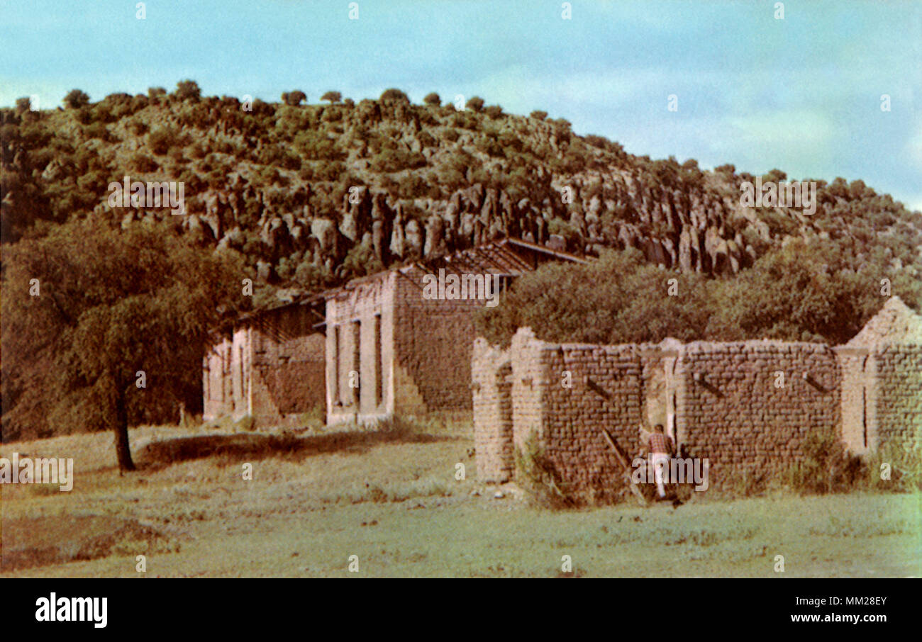 Hospital & Powder Magazine. Fort Davis. 1965 Stock Photo - Alamy