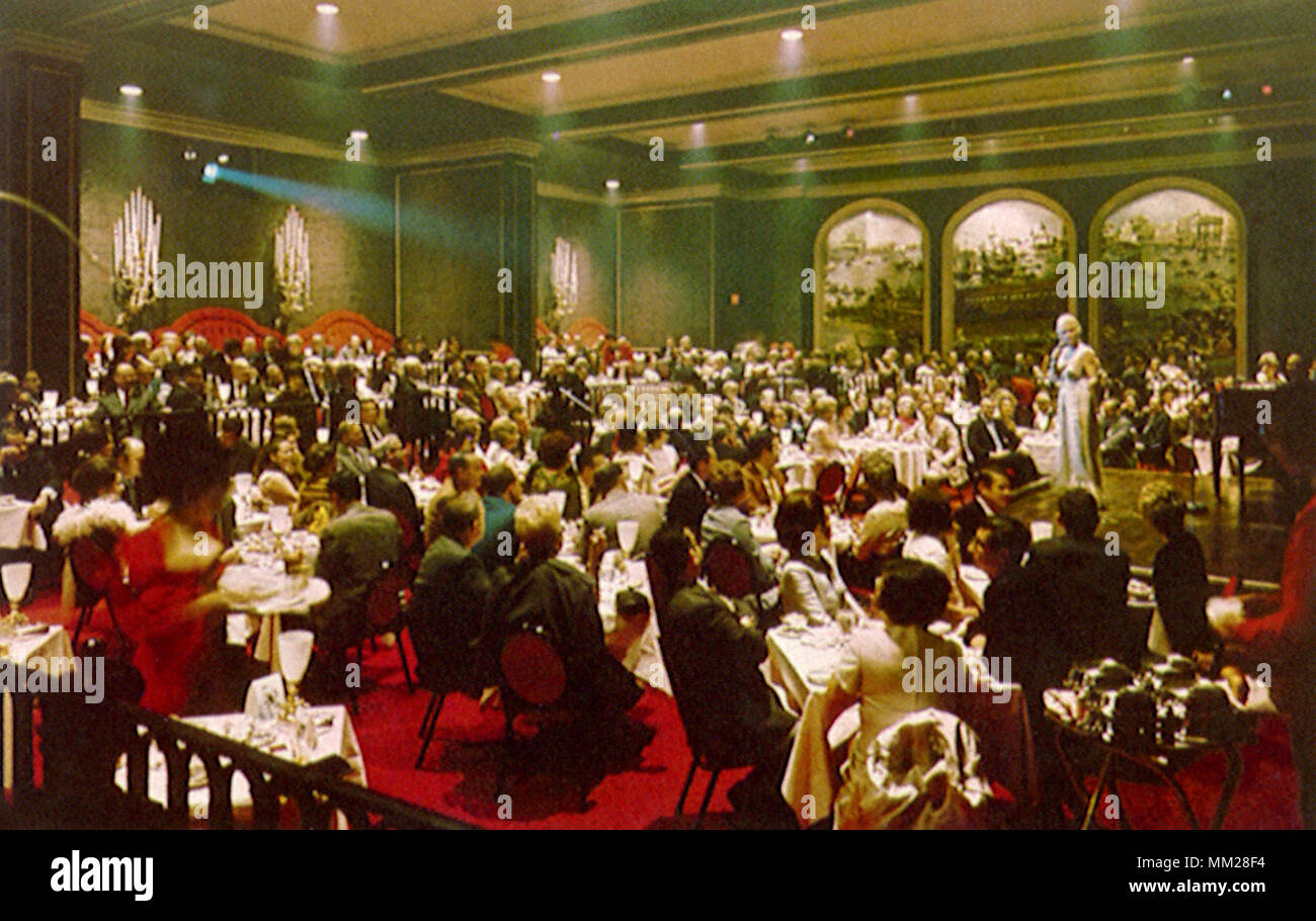 Venetian Room at the Fairmont. Dallas. 1965 Stock Photo - Alamy