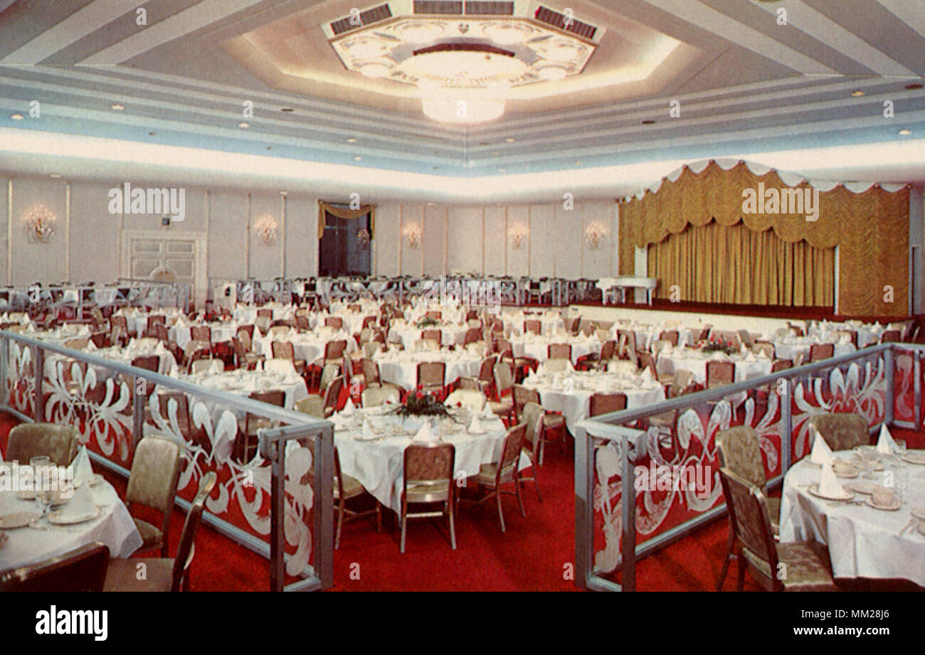 Shamrock Hilton Emerald Room. Houston. 1965 Stock Photo - Alamy