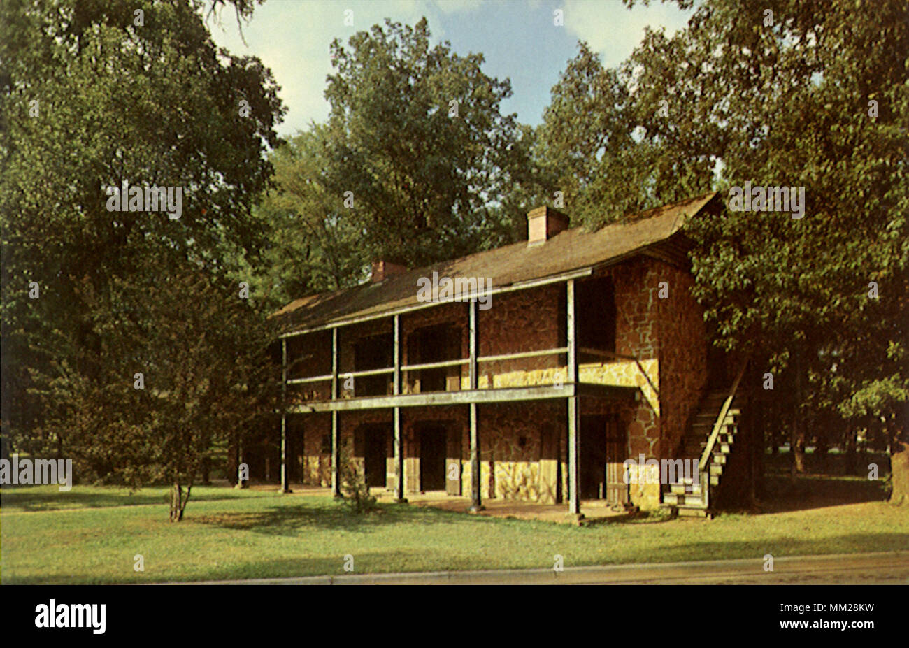 Old Stone Fort. Nacogdoches. 1965 Stock Photo - Alamy