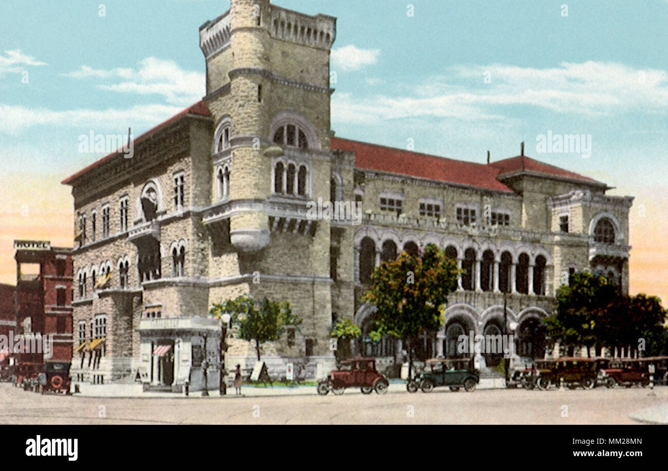 Post Office. San Antonio. 1920 Stock Photo - Alamy