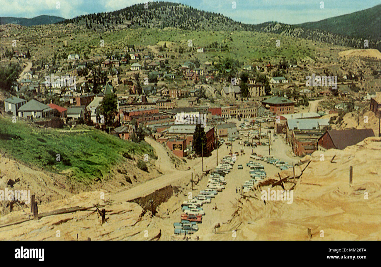 View of Central City 1965 Stock Photo - Alamy