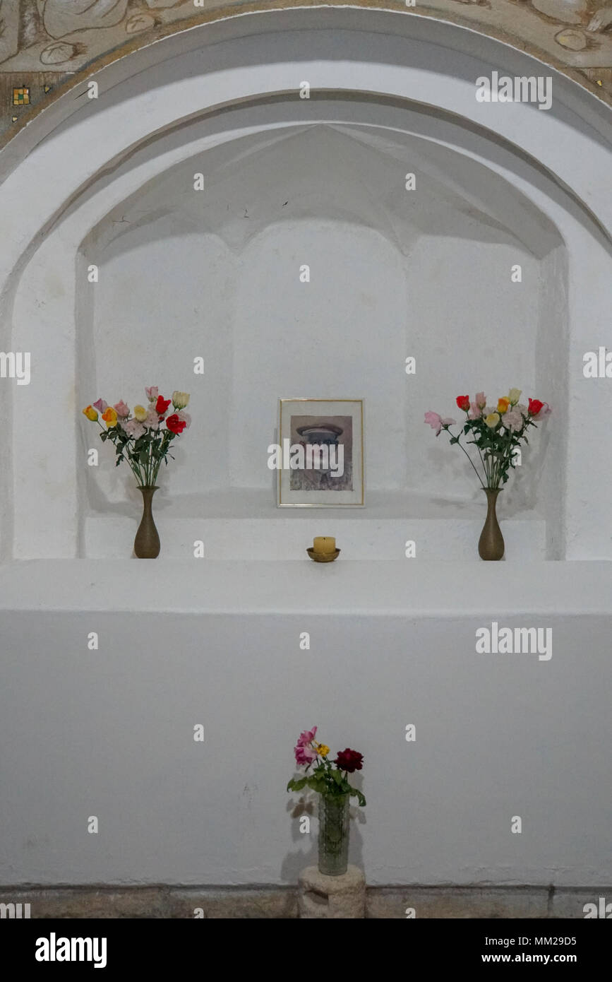 Israel, Ayalon Valley, Interior of the Latrun Trappist Monastery ...