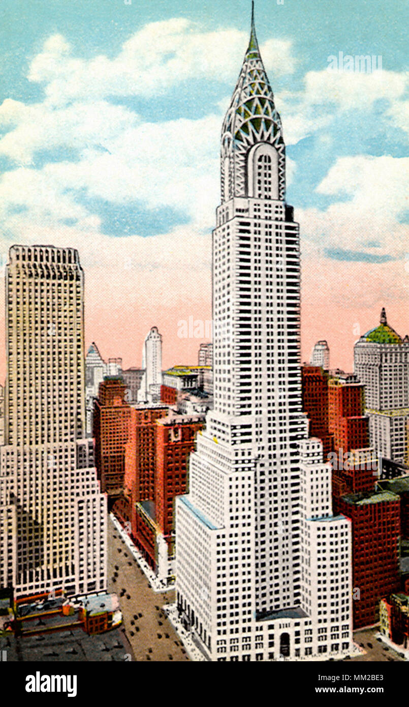 Chrysler Building. New York City. 1925 Stock Photo - Alamy