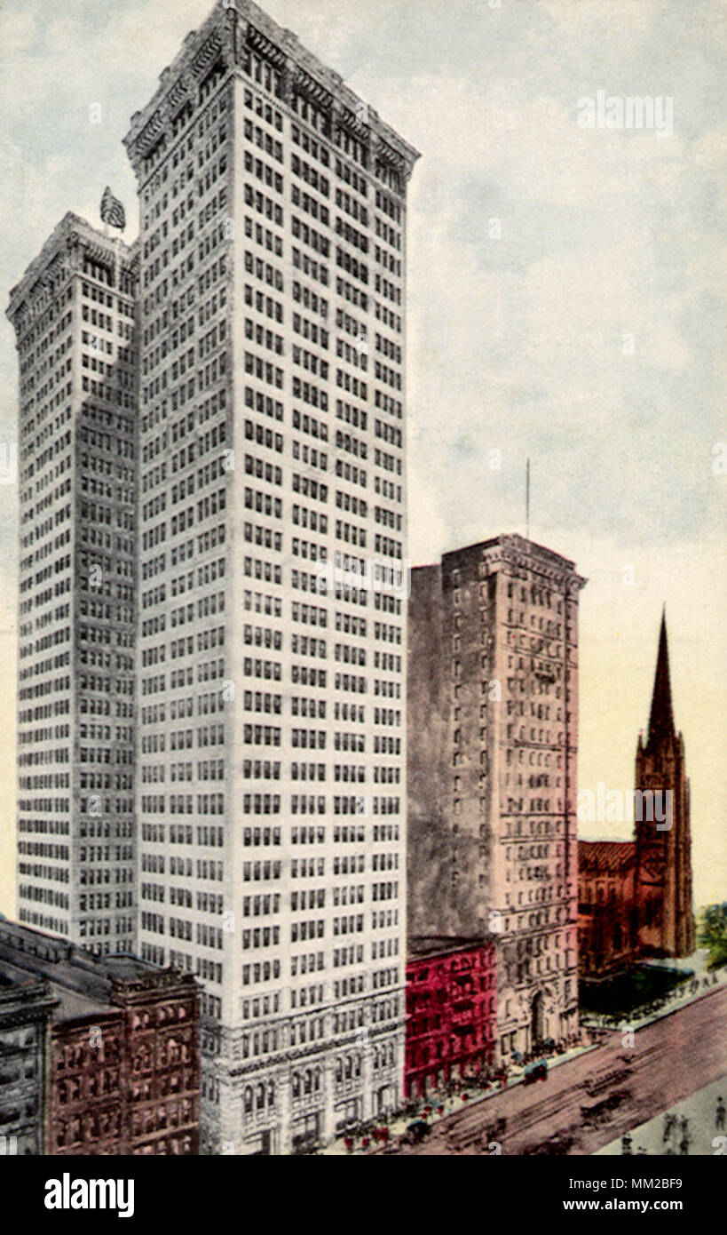 Adams Building. New York City. 1900 Stock Photo - Alamy