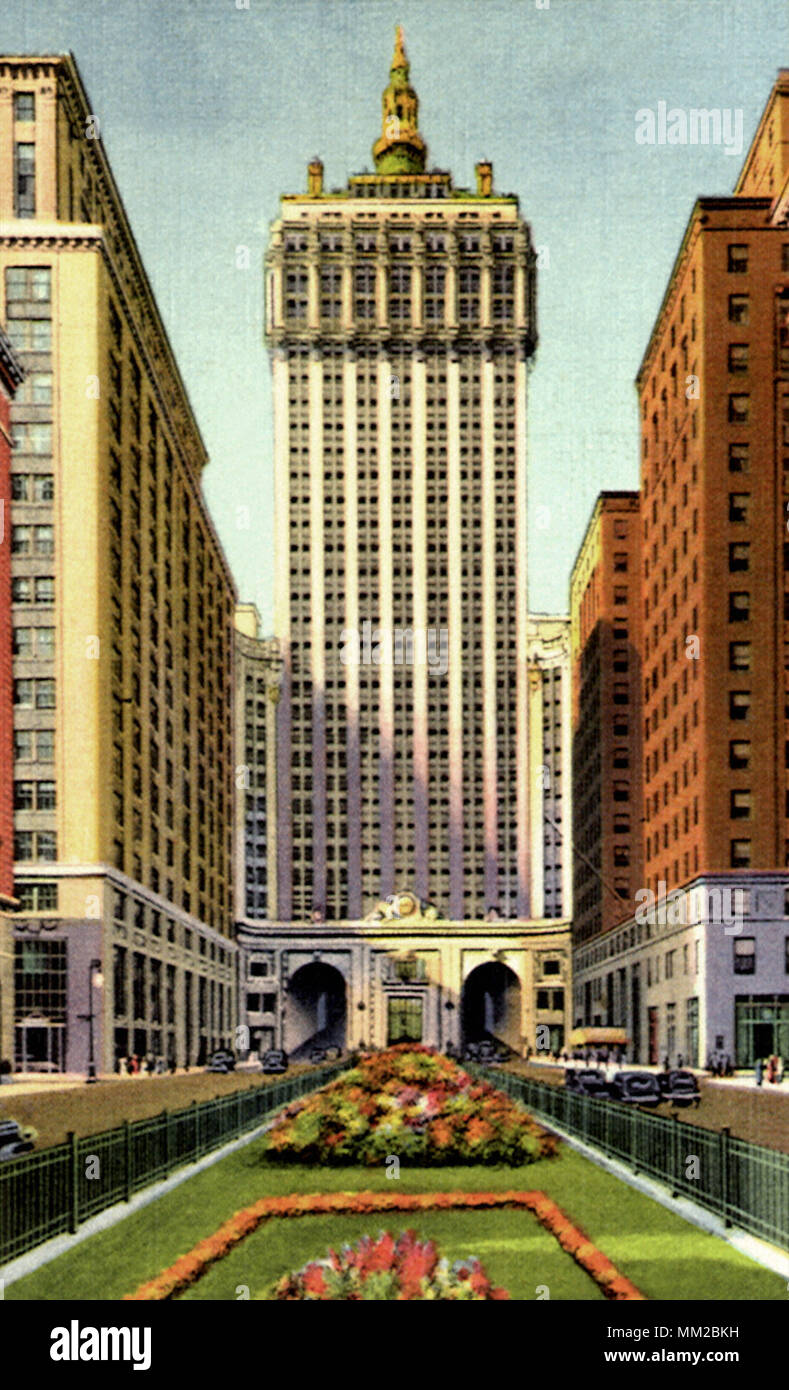 Park Avenue & New York Central Building. New York City. 194 Stock Photo ...