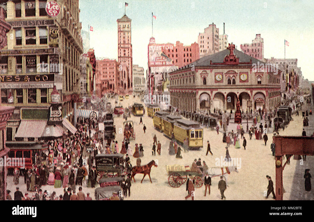 New york herald building hi-res stock photography and images - Alamy