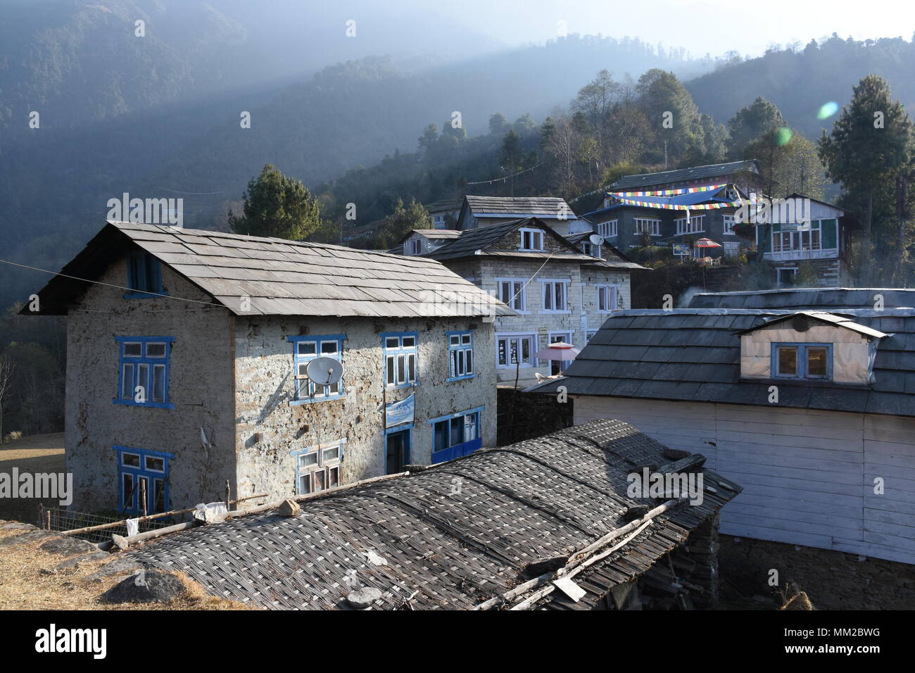 Asia, nepal, himalayas, sunrise hi-res stock photography and images - Alamy