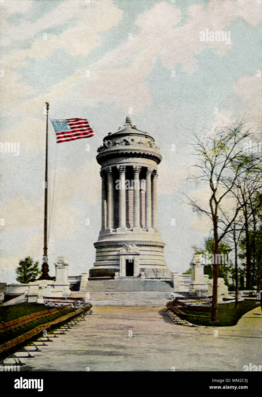 Civil War Monument. New York City. 1935 Stock Photo - Alamy