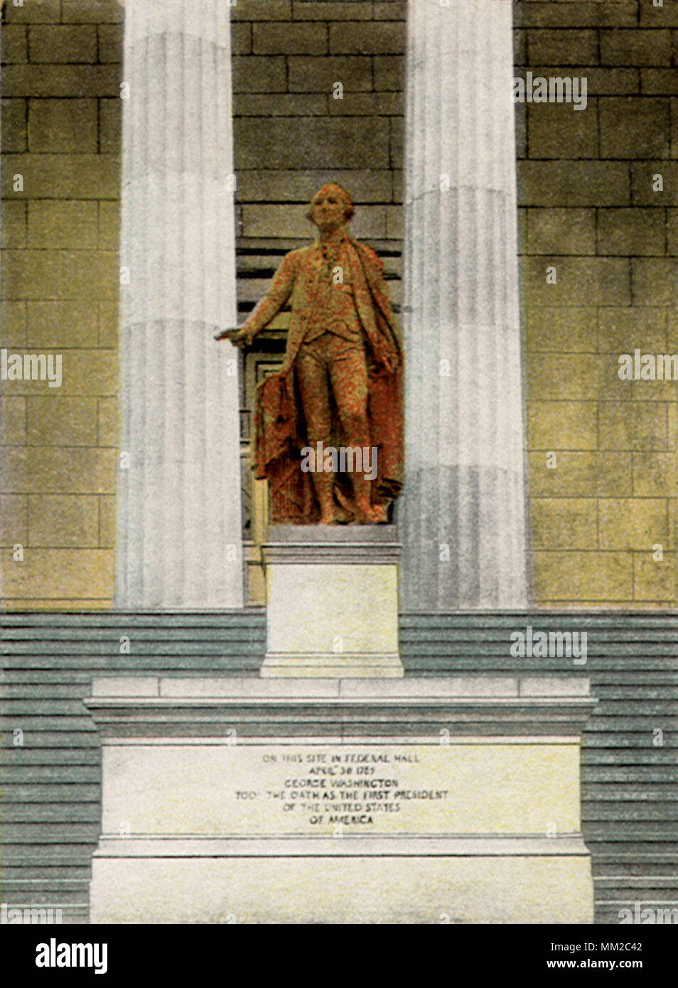 Sub Treasury. New York City. 1930 Stock Photo - Alamy