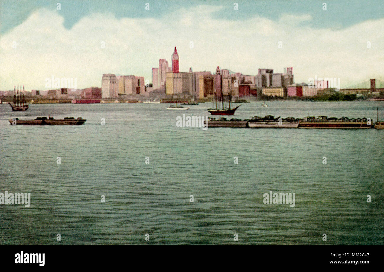 New York Skyline. New York City. 1935 Stock Photo - Alamy