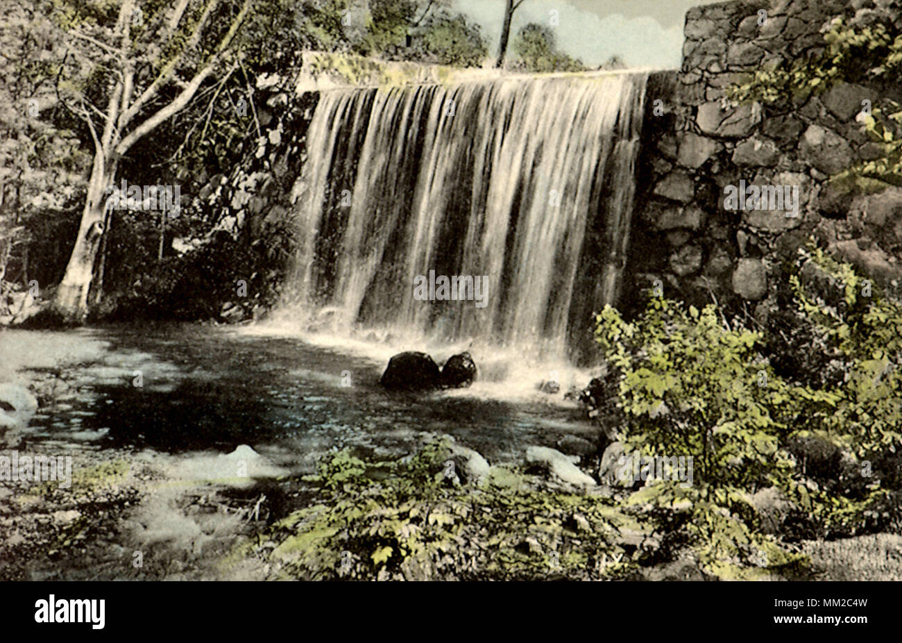 Brooks Falls. Staten Island. New York City. 1909 Stock Photo - Alamy
