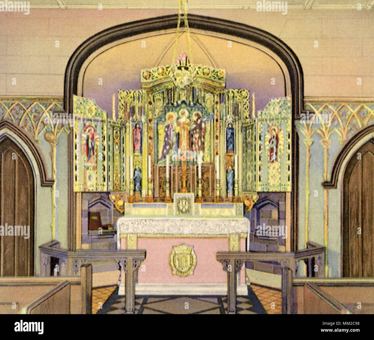 Bride's Alter. New York City. 1940 Stock Photo - Alamy