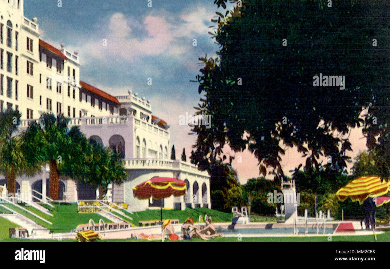 Bon Air Hotel. Augusta. 1955 Stock Photo - Alamy