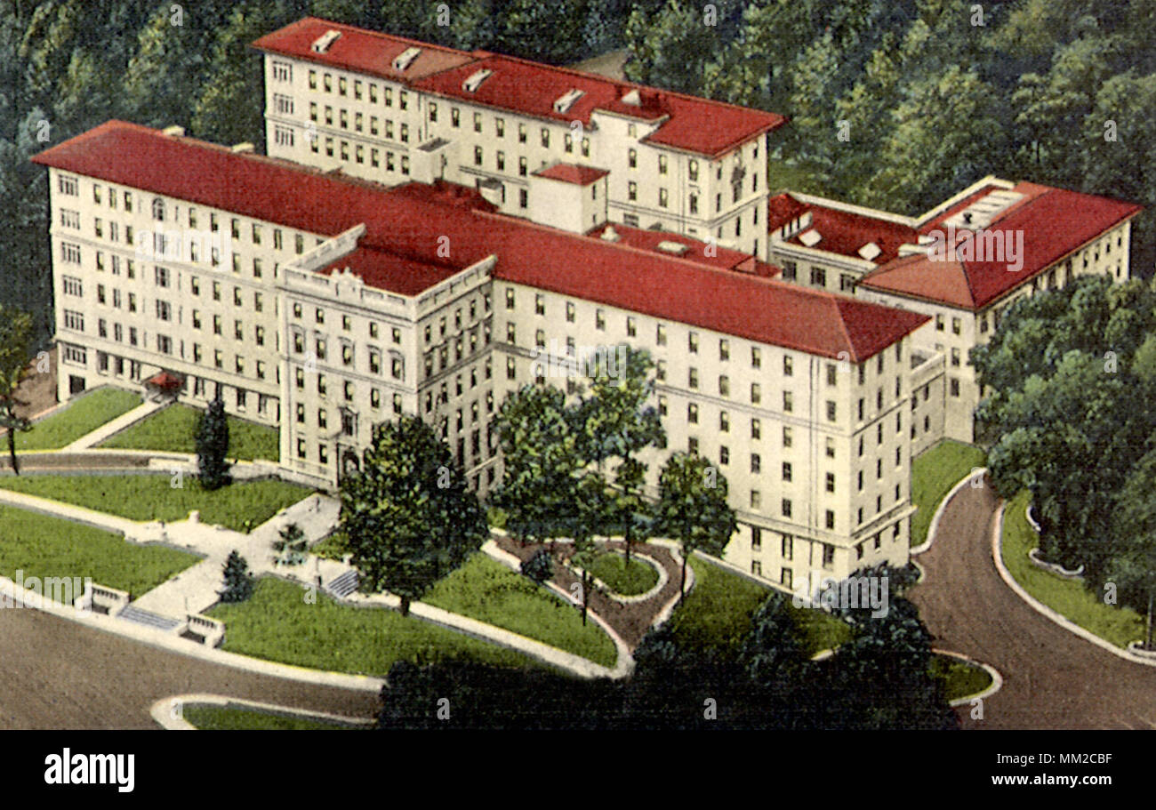 View of Emory University Hospital. Atlanta. 1940 Stock Photo - Alamy