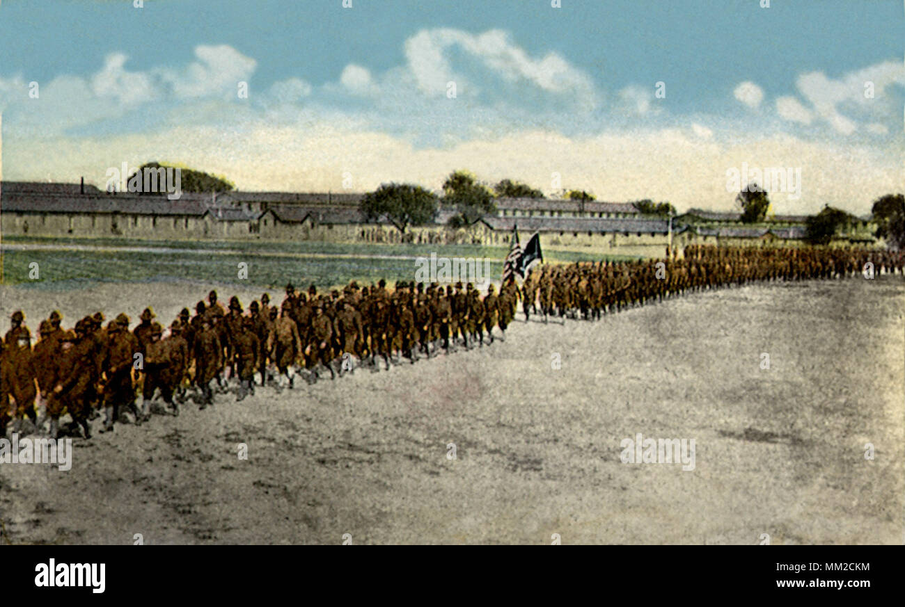 View of Camp Dix. Wrightstown. 1918 Stock Photo - Alamy
