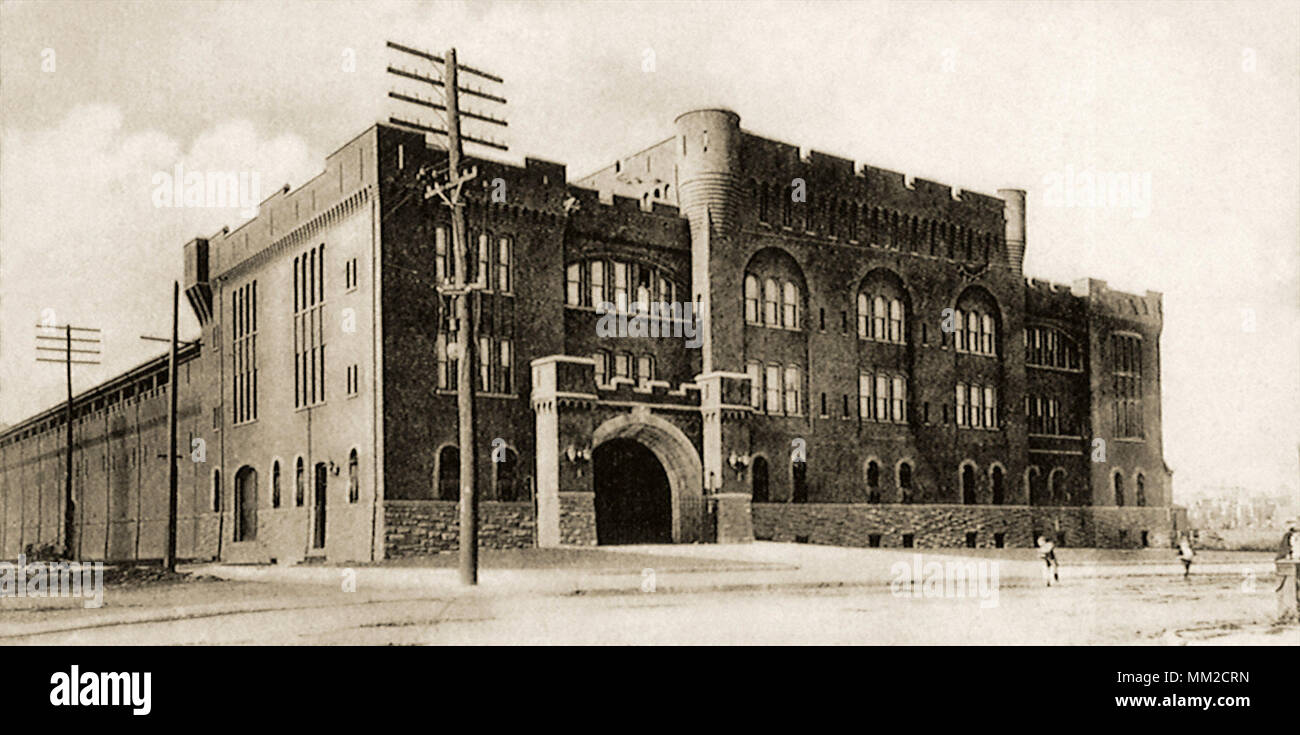 View of the Armory. Newark. 1906 Stock Photo - Alamy