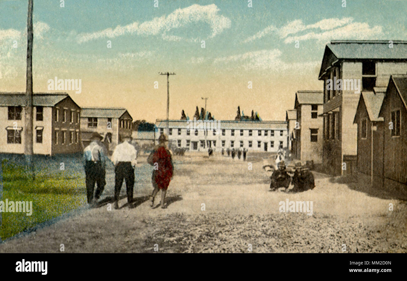 View of Camp Dix. Wrightstown. 1918 Stock Photo - Alamy