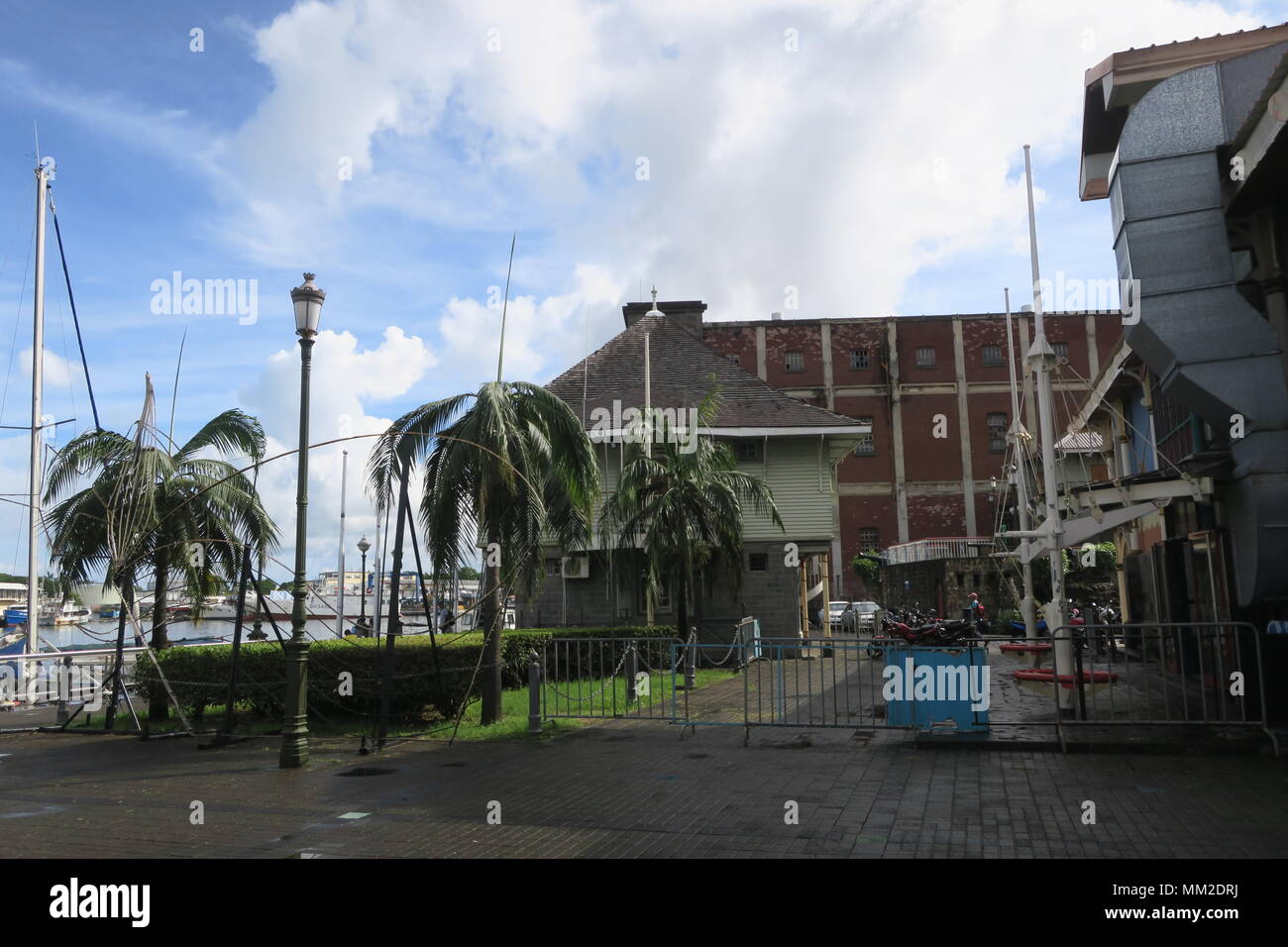 Colorful capital city Port Louis of Mauritius island Stock Photo - Alamy