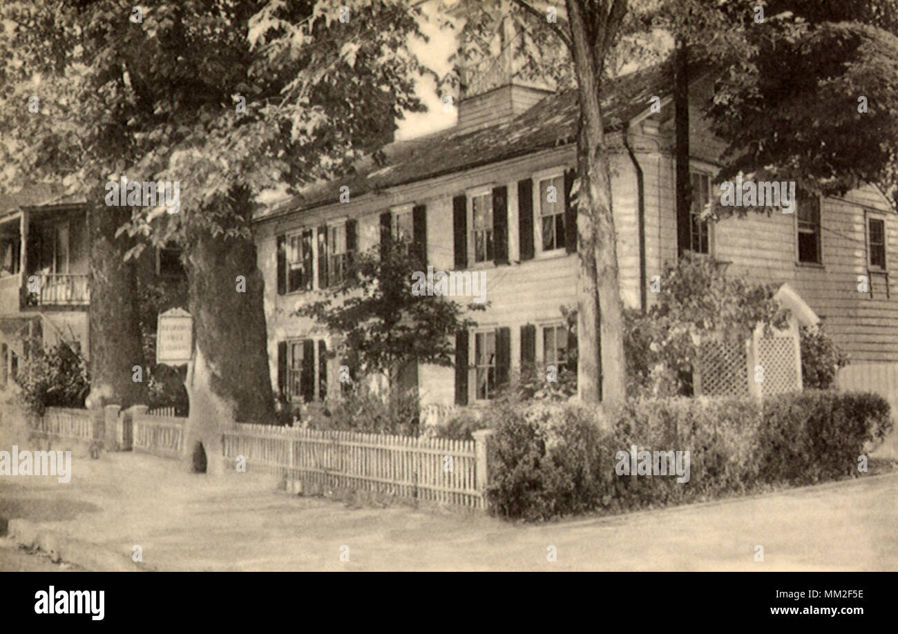 Library. Bedford. 1930 Stock Photo - Alamy