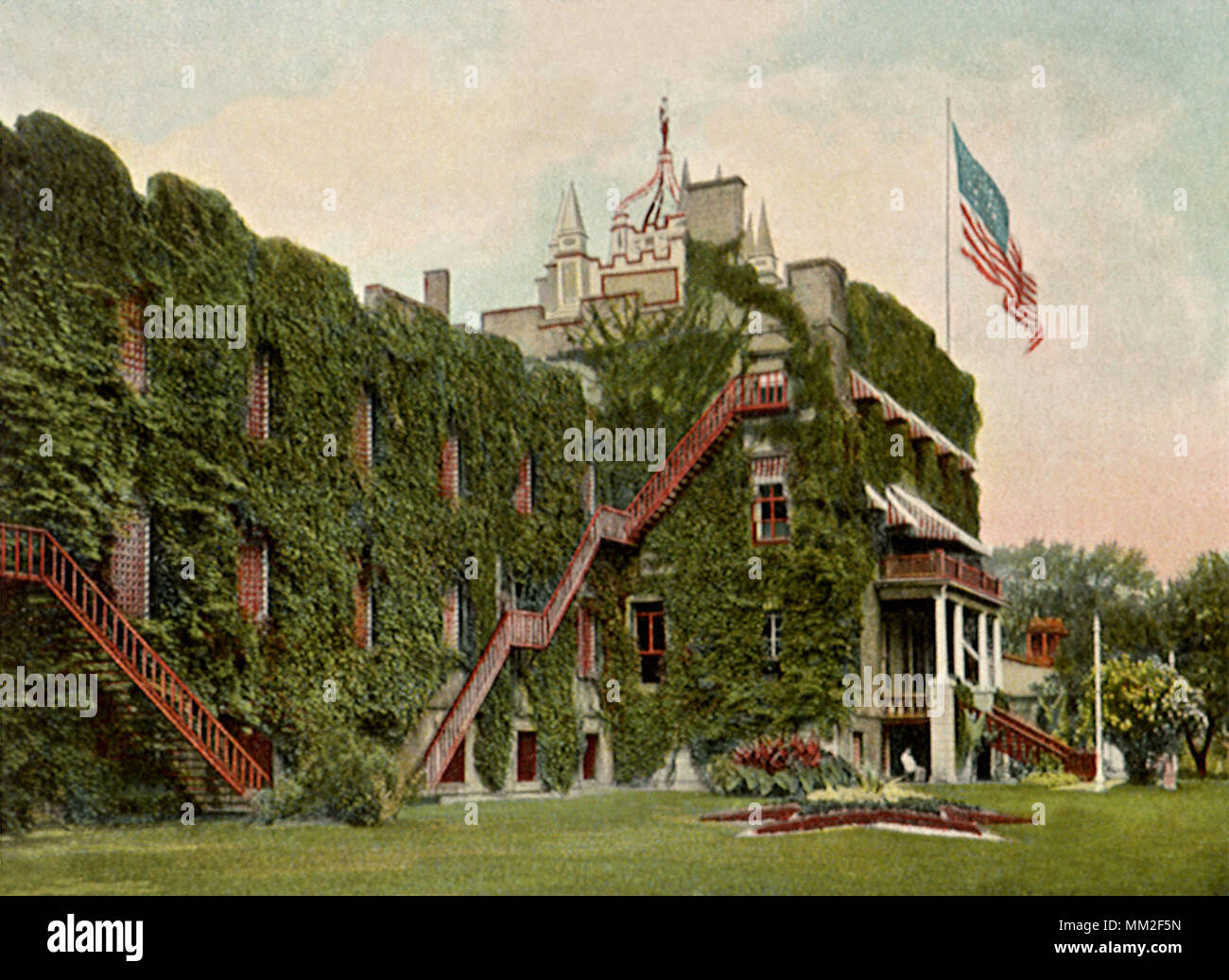 Auburn Prison. Auburn. 1908 Stock Photo - Alamy