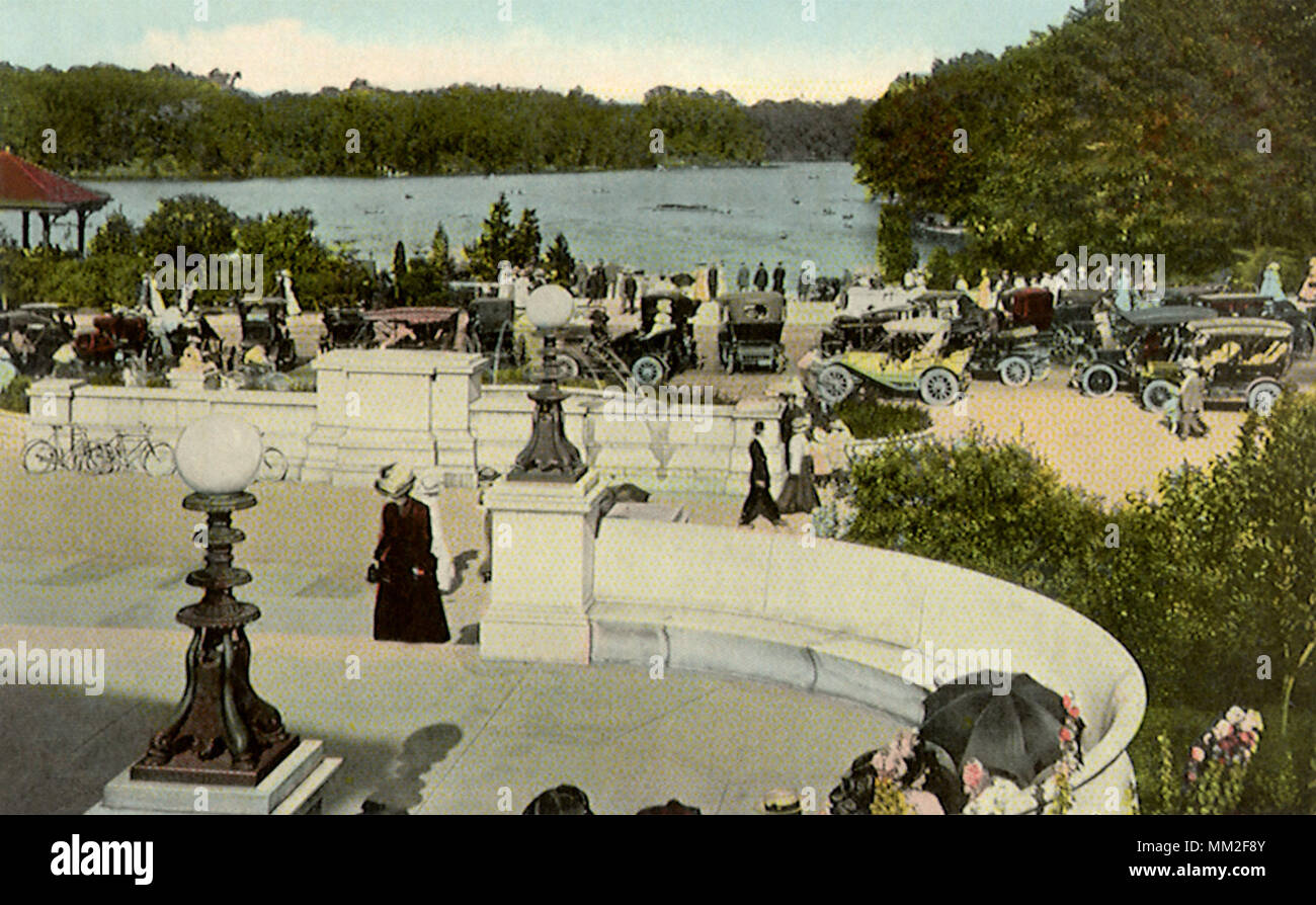 Delaware Park. Buffalo. 1913 Stock Photo - Alamy