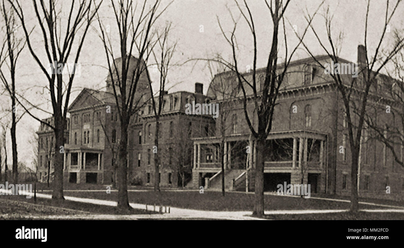Normal School. Geneseo. 1904 Stock Photo - Alamy