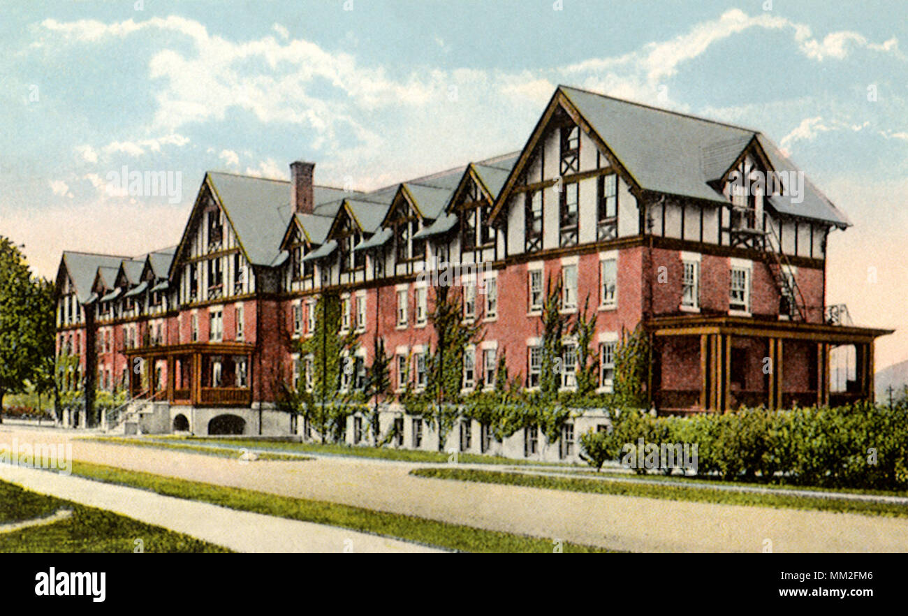 Hospital Nurses Home. Middletown. 1920 Stock Photo - Alamy