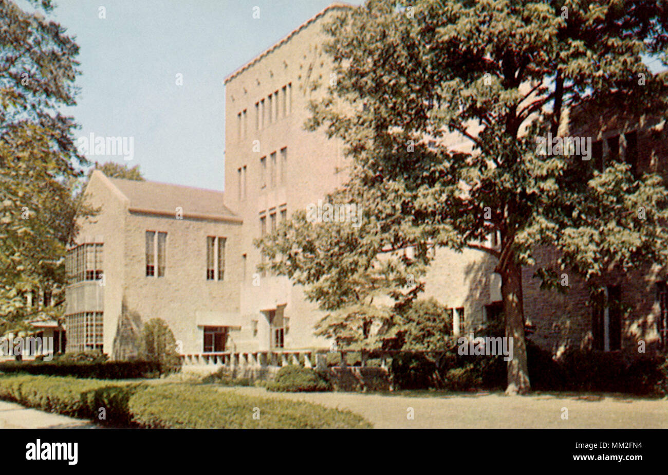 Library at College. New Rochelle. 1960 Stock Photo - Alamy