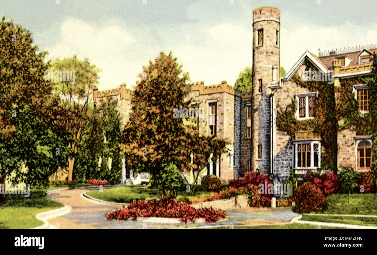 College of New Rochelle. 1947 Stock Photo - Alamy