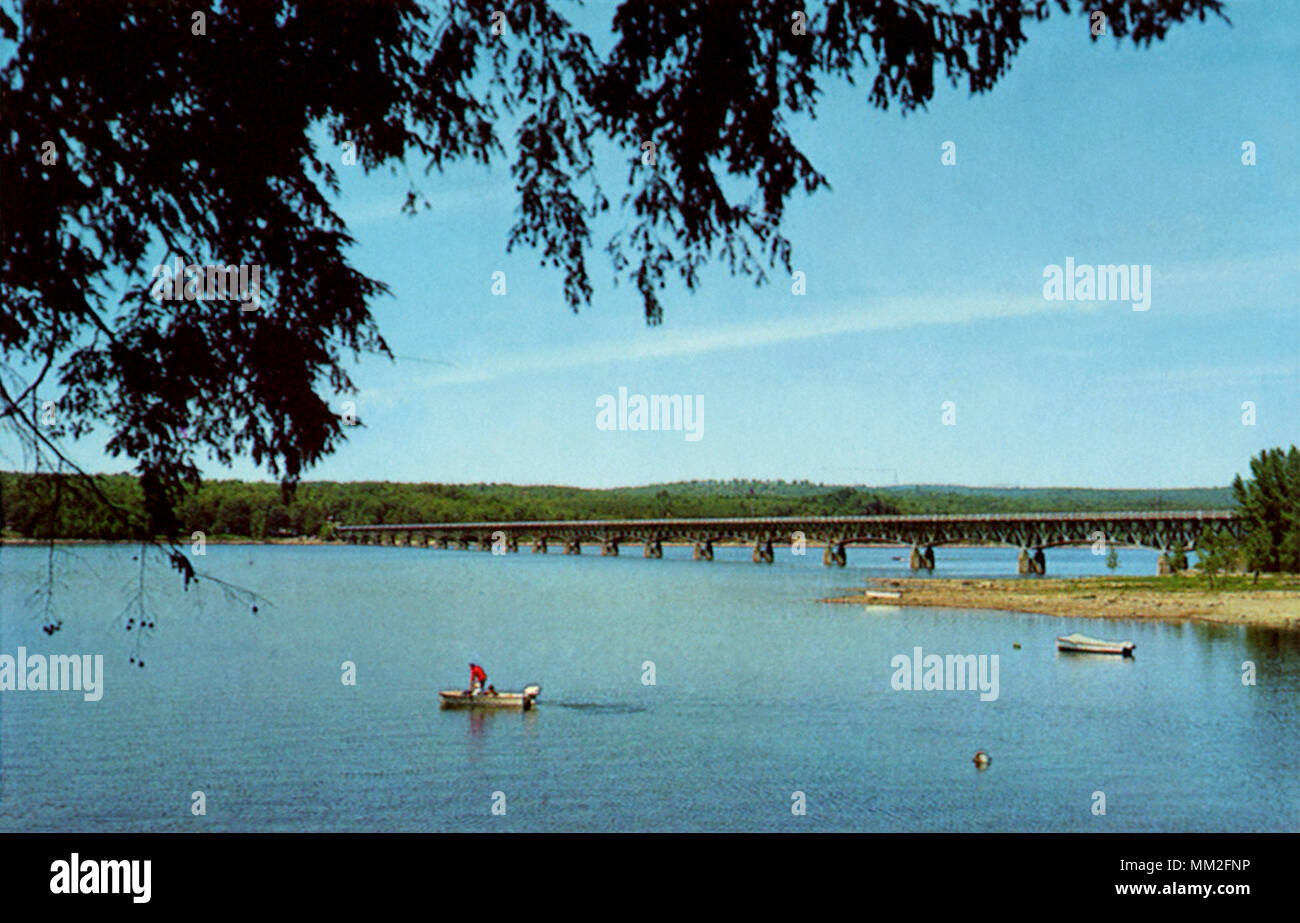 Highway Bridge. Northville. 1960 Stock Photo - Alamy