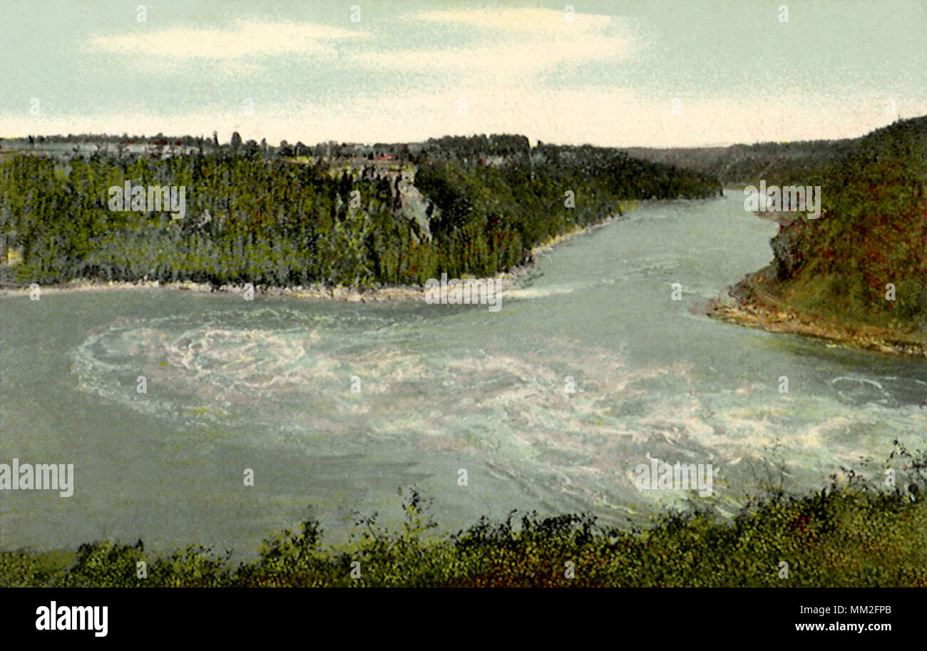 Whirlpool. Niagara Falls. 1910 Stock Photo - Alamy