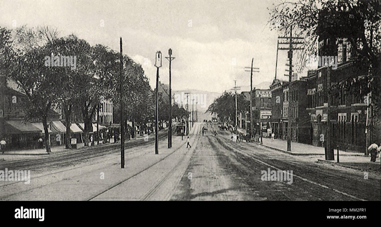 Broadway. Newburgh. 1930 Stock Photo - Alamy