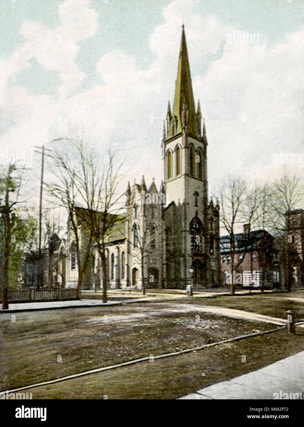 Trinity Church. Newburgh. 1906 Stock Photo - Alamy